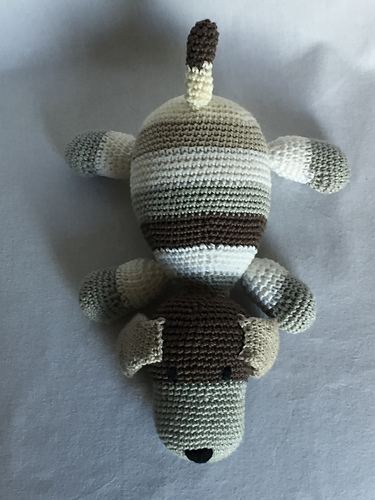 Ravelry: Striped Dog pattern by by Alinies