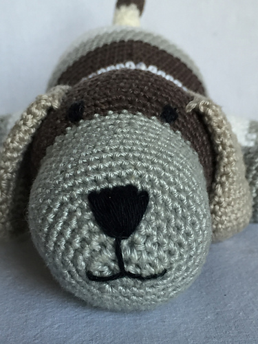 Ravelry: Striped Dog pattern by by Alinies