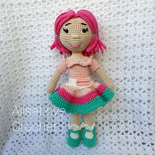 Ravelry: Doll Bella pattern by Alisa Irsevic