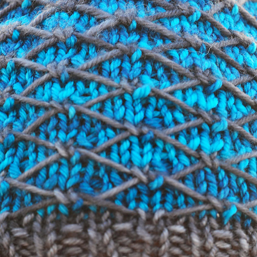 Ravelry: Diamonds Go Around Infinity Scarf pattern by Alisha Broberg