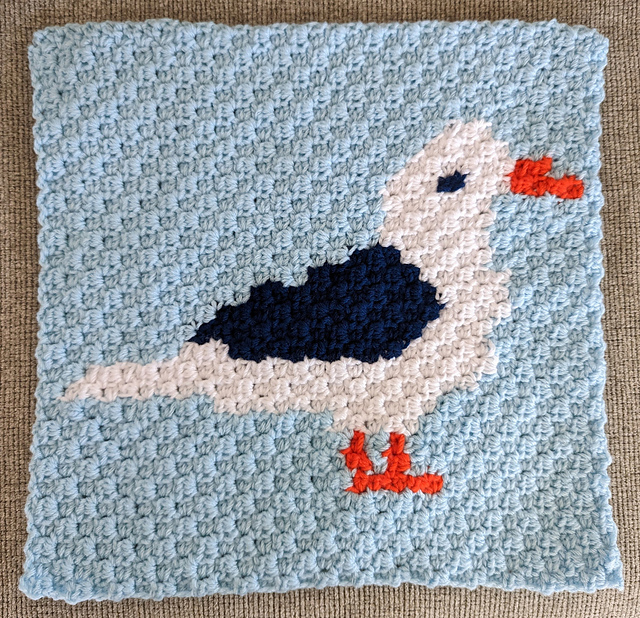 Ravelry: Seagull C2C Block pattern by Alisha Ober
