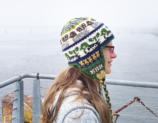 Ravelry: Goldeneye Duck Chullo pattern by Alison Galloway