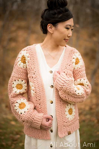 Ravelry: Cozy Days Daisy Cardigan pattern by Stephanie Jessica Lau