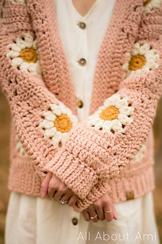 Ravelry: Cozy Days Daisy Cardigan pattern by Stephanie Jessica Lau
