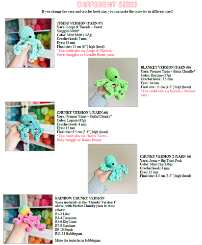 Ravelry: Paula the Octopus pattern by Jade Gauthier-Boutin