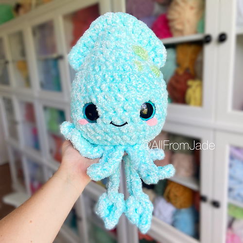Ravelry: Stella the Squid pattern by Jade Gauthier-Boutin