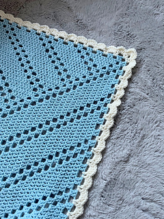Ravelry: Double Trouble Again Baby Blanket pattern by Alla Bella