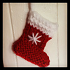 Ravelry: Christmas Stocking Ornaments pattern by Becca Rowland