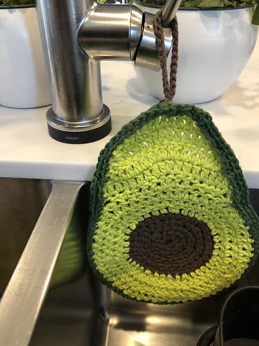 Ravelry: Avocado Dishcloth pattern by Alli Hartley