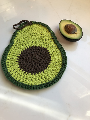 Ravelry: Avocado Dishcloth pattern by Alli Hartley