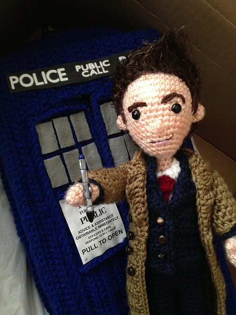 Ravelry: Tenth Doctor Who pattern by Allison Hoffman