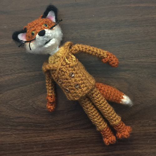 Ravelry: Fantastic Mr. Fox pattern by Allison Hoffman