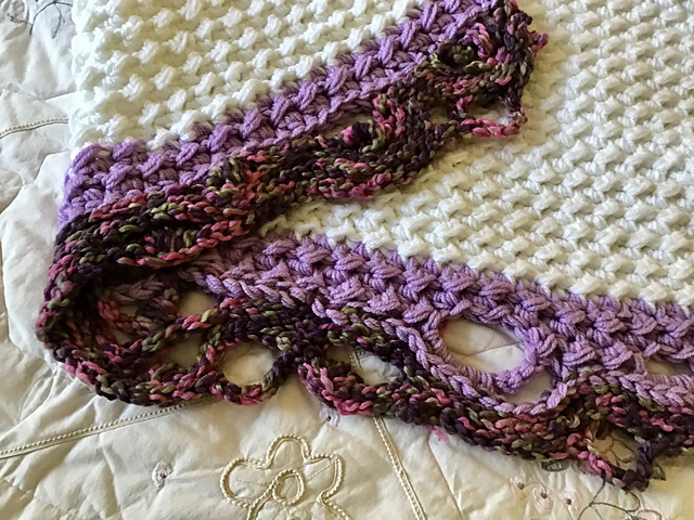 Ravelry: Stained Glass Baby Blanket pattern by Marie Perry