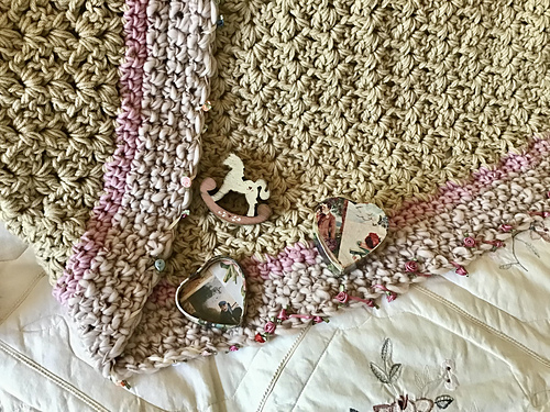 Ravelry: Abbey Victorian Baby Blanket pattern by Marie Perry