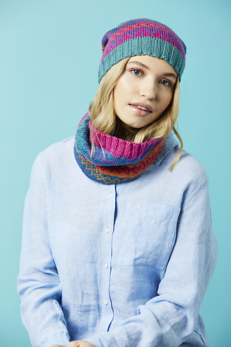 Ravelry: Ribble Hat & Cowl pattern by Amy Pickard
