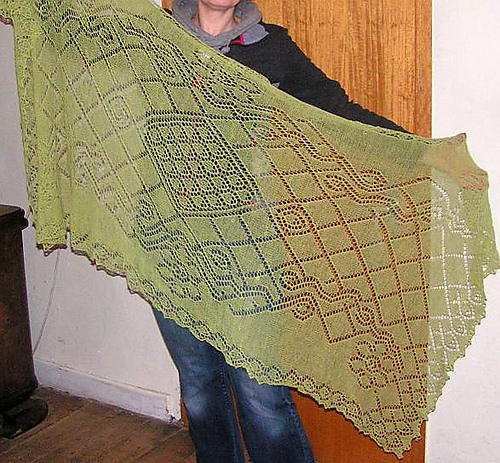 Ravelry: Stola / stole *PearledRomance* pattern by Birgit Freyer