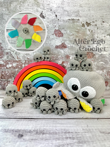 Ravelry: Octopus Memory Game pattern by Alter Ego Crochet