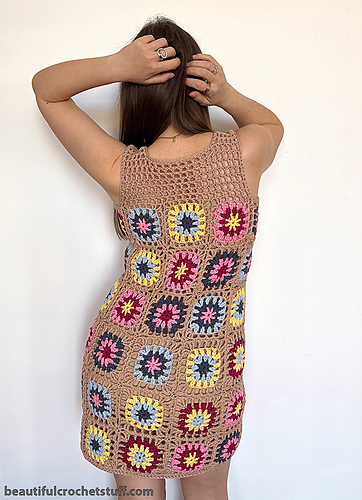 Ravelry: Granny Square Dress pattern by Jane Green