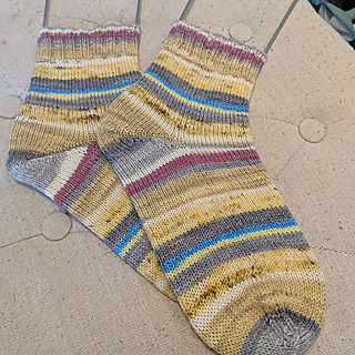 Ravelry: Basic Top Down Socks pattern by Lindsey Miller