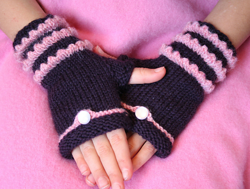Ravelry: Fairytale Fingerless Mittens pattern by Amanda Lilley