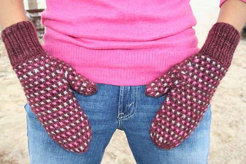 Ravelry: Candy Rain Mittens pattern by Amanda Lilley