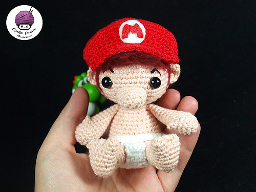 Ravelry: Baby Mario/ Mario Bebé pattern by Marta Ruso (Amarilis108)
