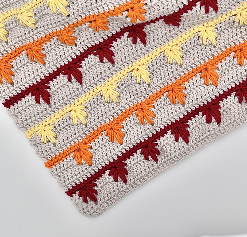Ravelry: Fall Foliage Throw pattern by Kristine Mullen