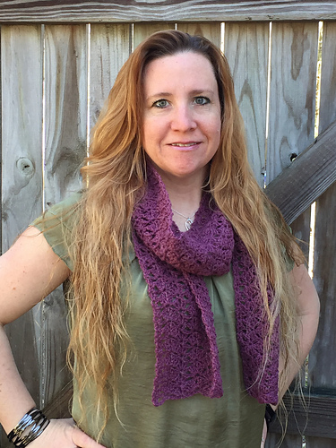 Ravelry: Pemberley Lace Scarf pattern by Kristine Mullen