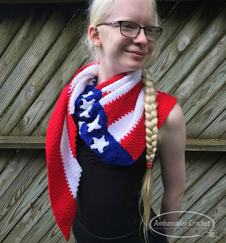 Ravelry: Freedom Shawl pattern by Kristine Mullen