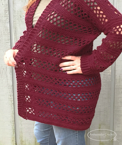Ravelry: Magnolia Cardigan pattern by Michelle Ferguson