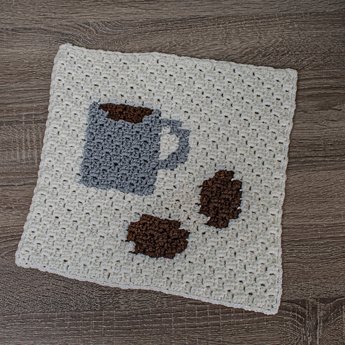 Ravelry: Cup 'o Joe Coffee Square pattern by Kristine Mullen