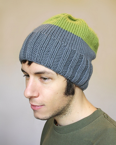 Ravelry: Unisex Colorblock Hat pattern by Amélie Bernier