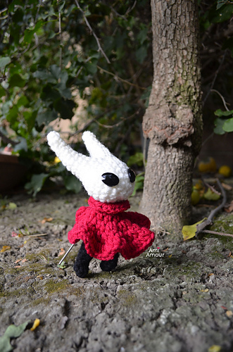 Ravelry: Hornet Silksong Hollow Knight pattern by Ami Amour