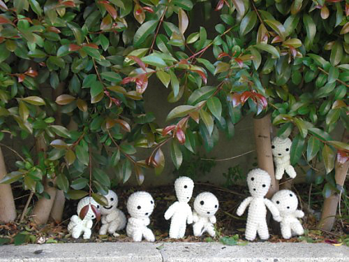 Ravelry: Glow in the Dark Kodama - Tree Spirit pattern by Ami Amour