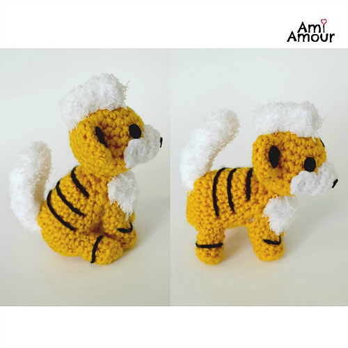 Ravelry: Growlithe Amigurumi Pokemon pattern by Ami Amour