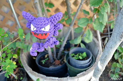 Ravelry: Haunter Amigurumi Pokemon pattern by Ami Amour