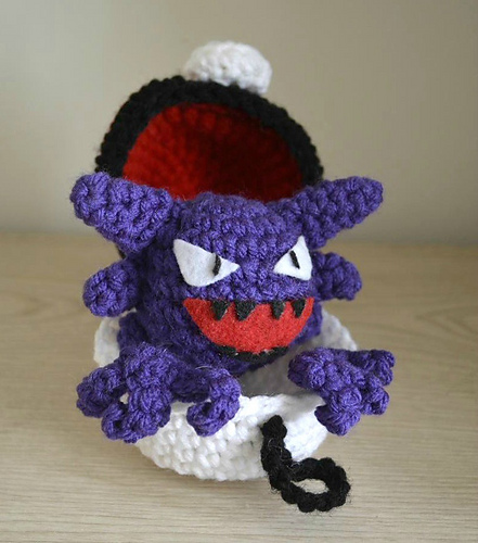 Ravelry: Haunter Amigurumi Pokemon pattern by Ami Amour