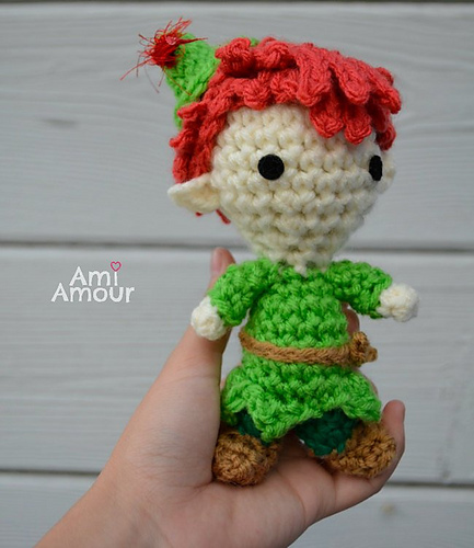 Ravelry: Peter Pan Amigurumi pattern by Ami Amour