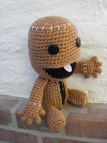 Ravelry: Sackboy - Open Mouth and Zipper pattern by Ami Amour