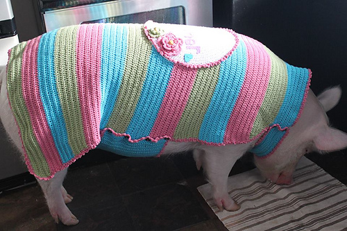 Ravelry: Pig Coat pattern by Jackie Laing