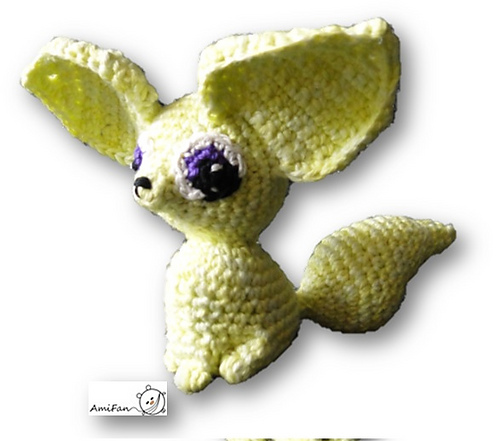 Ravelry: Fennek woestijnvos pattern by Ami Fan