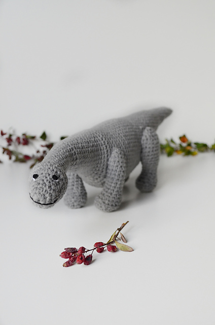Ravelry: Dinosaur Diplodocus pattern by Oksana Davydchuk