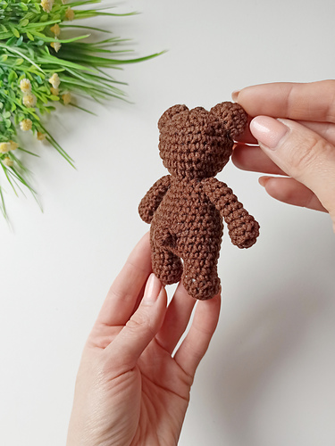 Ravelry: Teddy Bear Amigurumi Keychain pattern by Oksana Davydchuk
