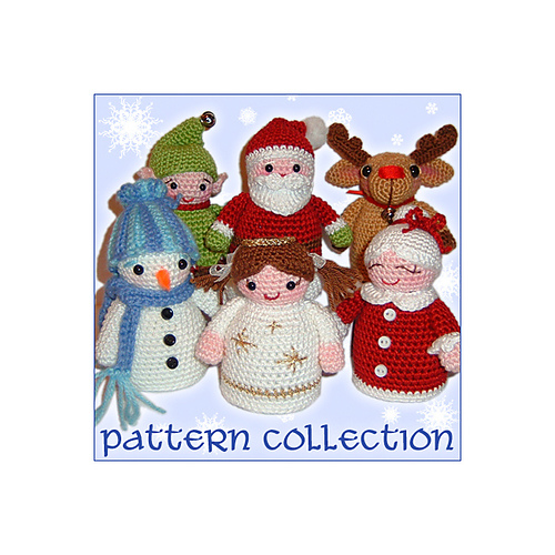 Ravelry: Christmas Friends Collection pattern by Barbara Strasser