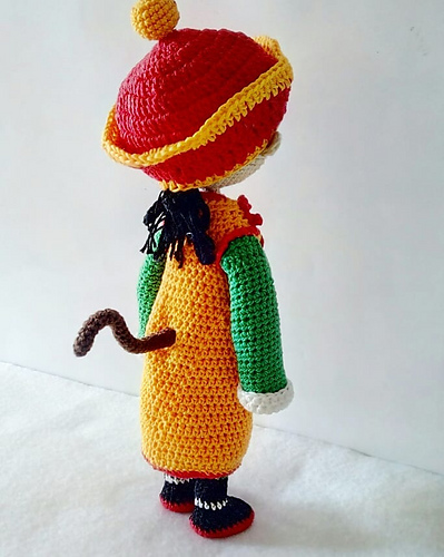 Ravelry: Gohan Dragon Ball Amigurumi pattern by Amigurumisdeluna