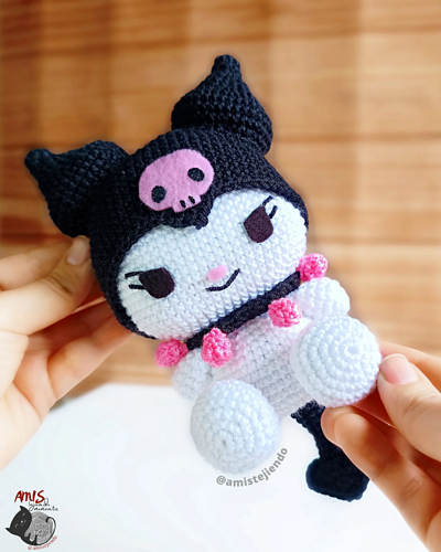 Ravelry: Kuromi Amigurumi pattern by Esmeralda V. Z.