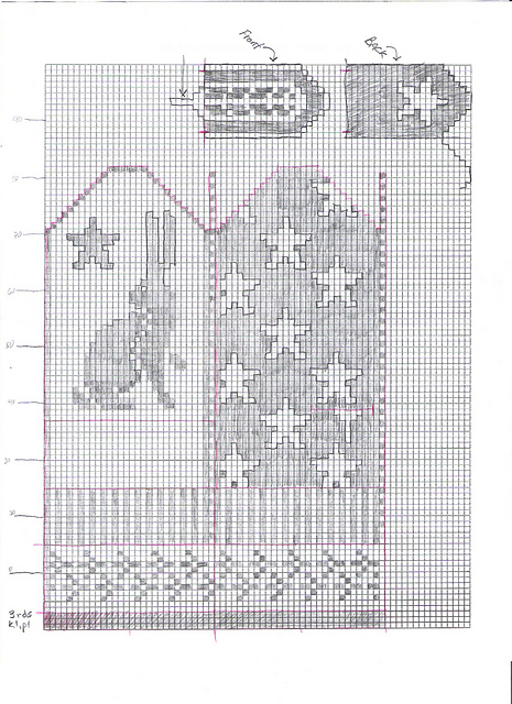 Ravelry: Bunny Mittens graph pattern by Tamsen Thistlehawk-Ranck