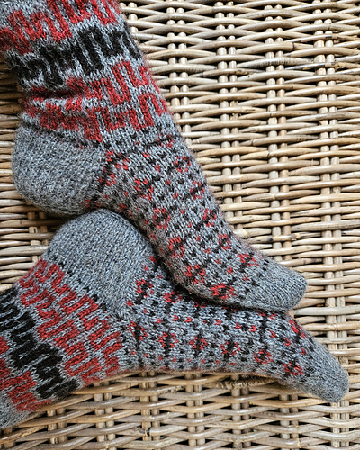 Ravelry: London Memories Socks pattern by Zanete Knits