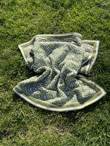 Ravelry: Squircle Mosaic Throw pattern by Dawn Spence