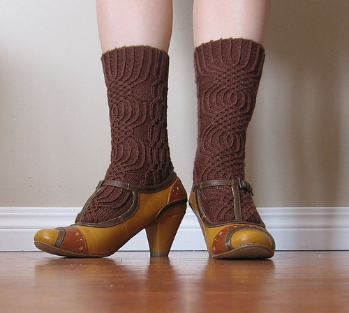 Ravelry: Wrought Iron Socks pattern by Maureen Foulds